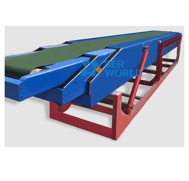 Steel Retractable Belt Conveyor Fully Automated for powder